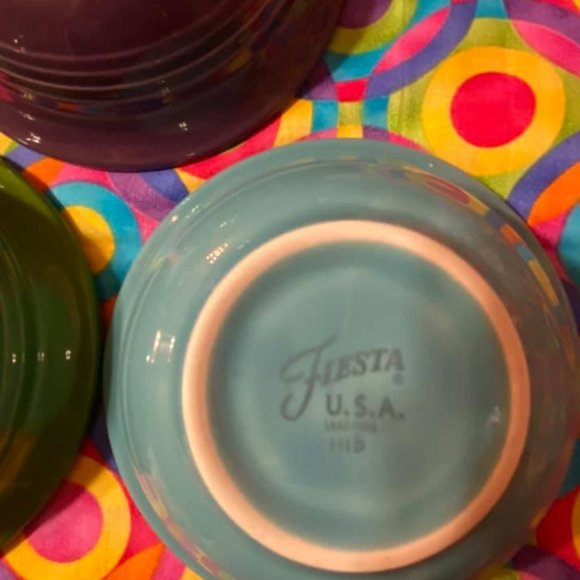 Fiestaware | Kitchen | Fiesta Fiestaware Fruit Salsa Bowls New Set Of 3 ...